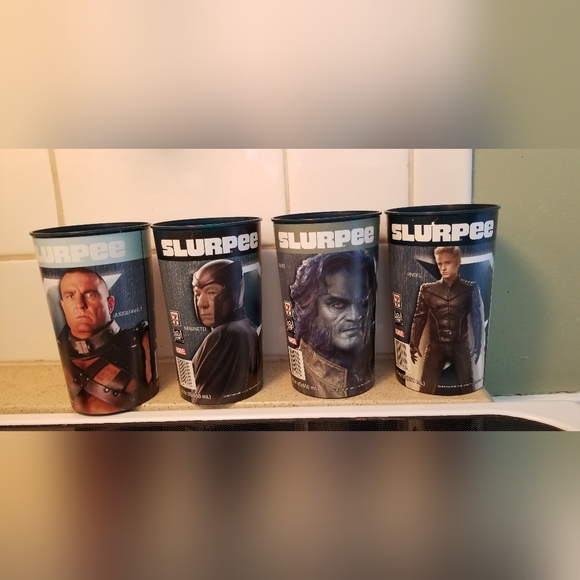 Dining | 711 Marvel Xmen Origins Wolverine 206 Movie 4pc Slurpee Cups ...